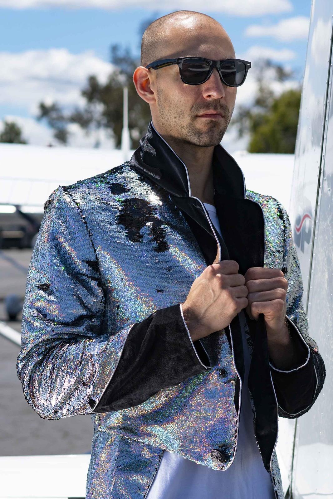 Men’s Holographic Jackets | Ethical & Handmade | Love Khaos